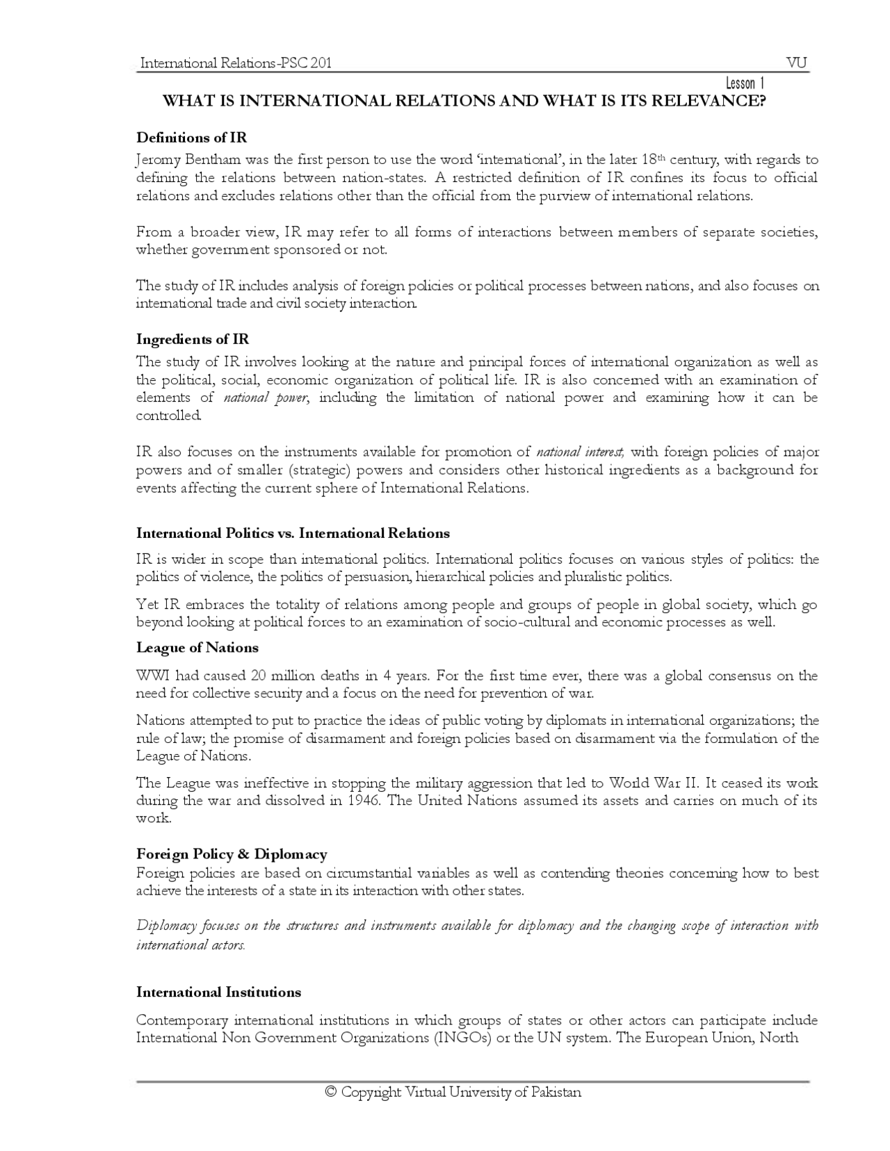 IR Complete Notes - Docsity