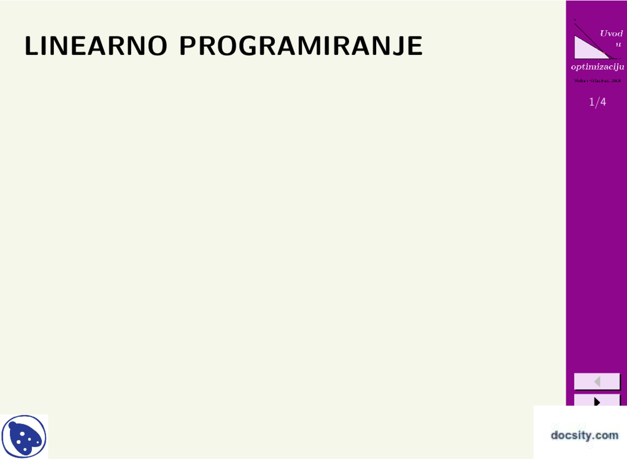 LINEARNO PROGRAMIRANJE-Vezbe-Uvod u optimizaciju-Matematika | Vežbe ...