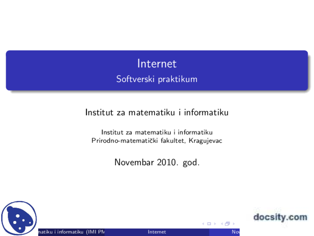 Internet Slajdovi Softverski Alati 1 Informatika Slajdovi Predlog