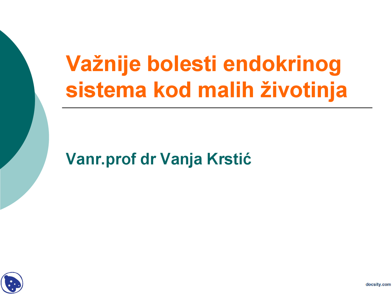 Endokrine bolesti-Slajdovi-Bolesti malih zivotinja-Veterina (1) | Slajdovi' predlog Veterinarska ...
