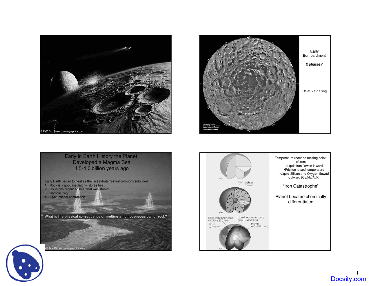 Relative Dating General Geology Lecture Slides Docsity