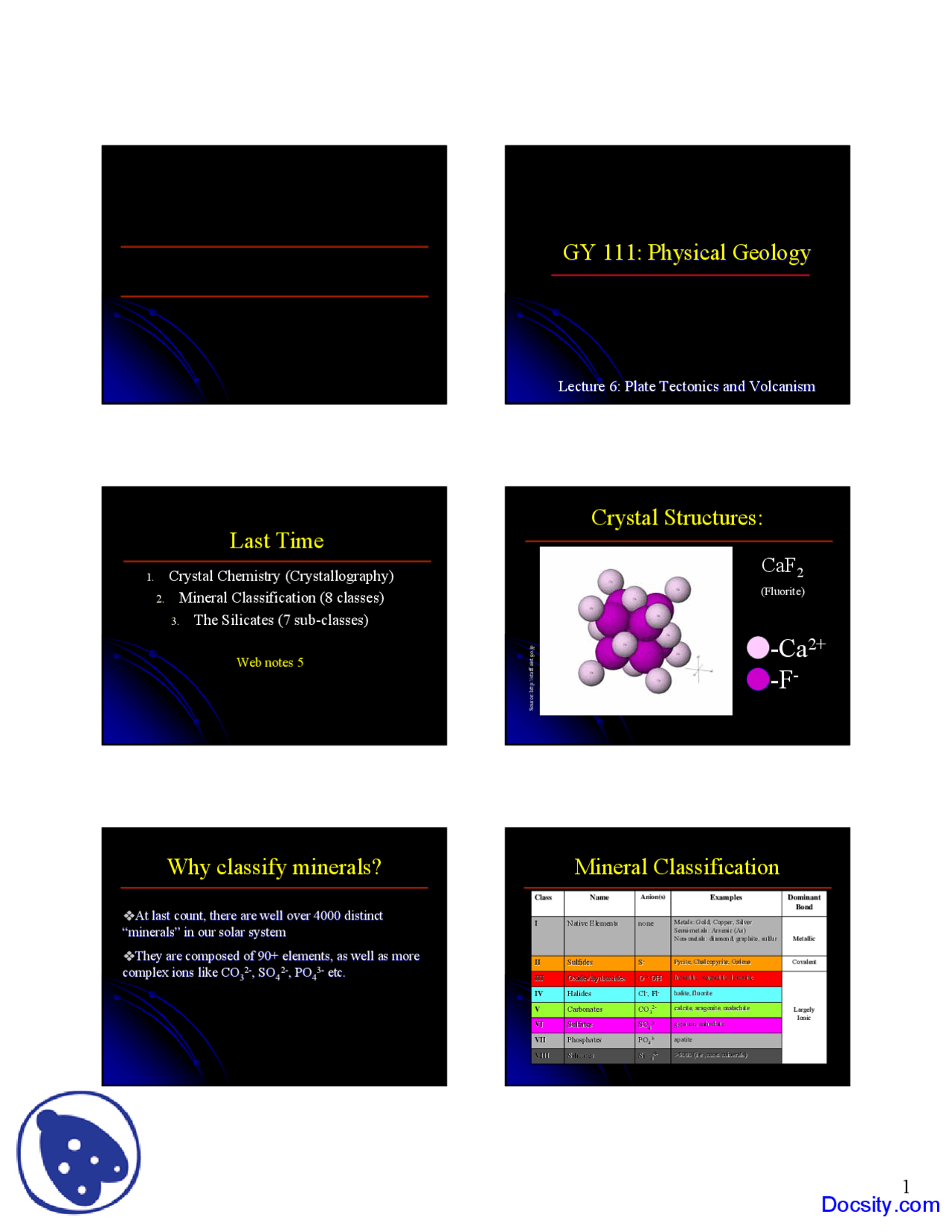 Plate Tectonics And Volcanism General Geology Lecture Slides Docsity