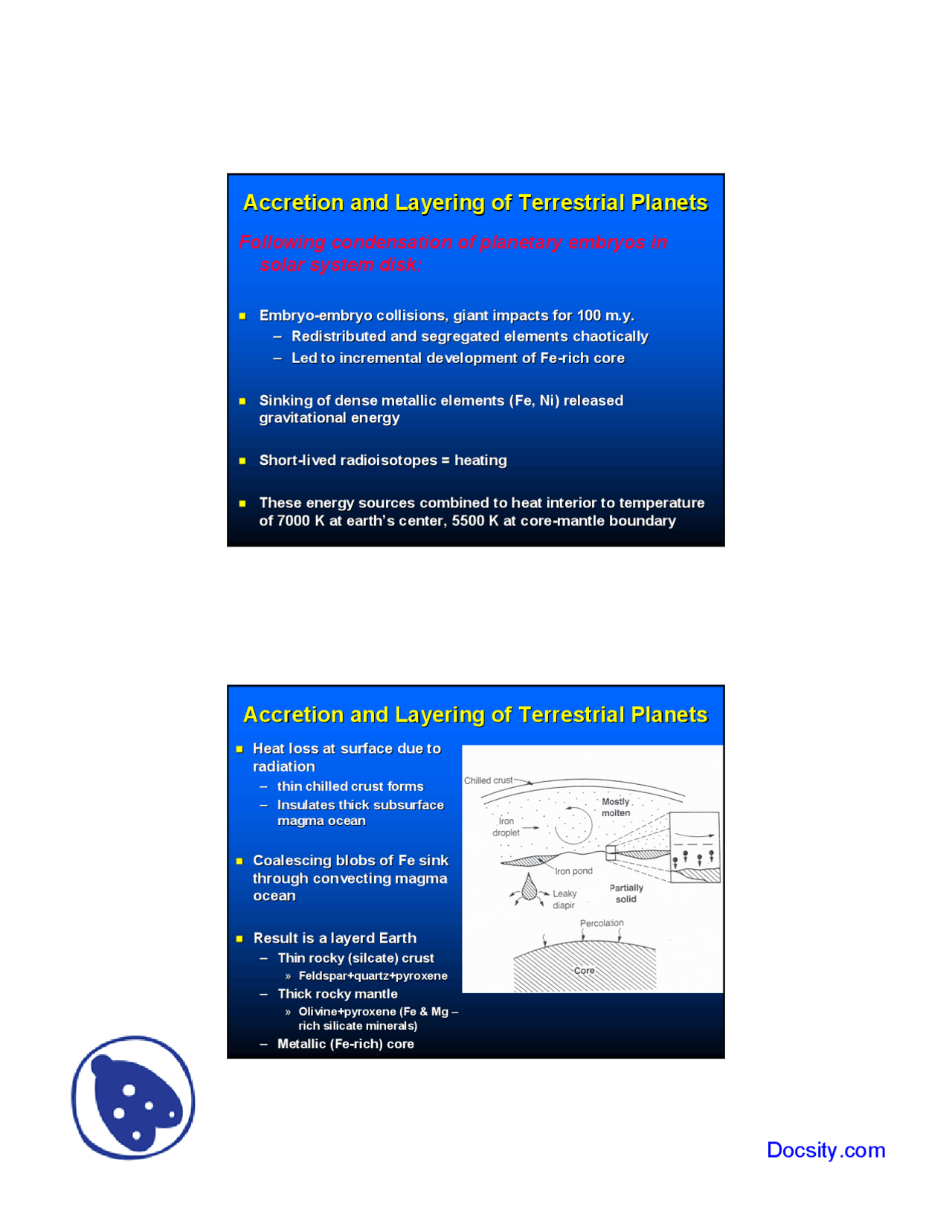 Accretion General Geology Lecture Slides Docsity
