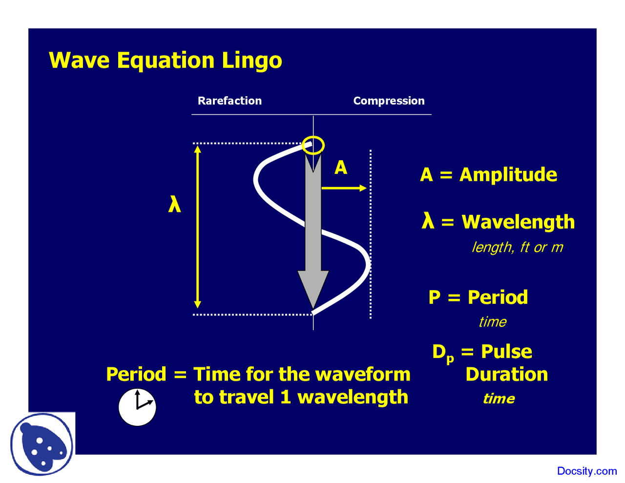 Wave Equation Lingo Seismology Lecture Slides Docsity