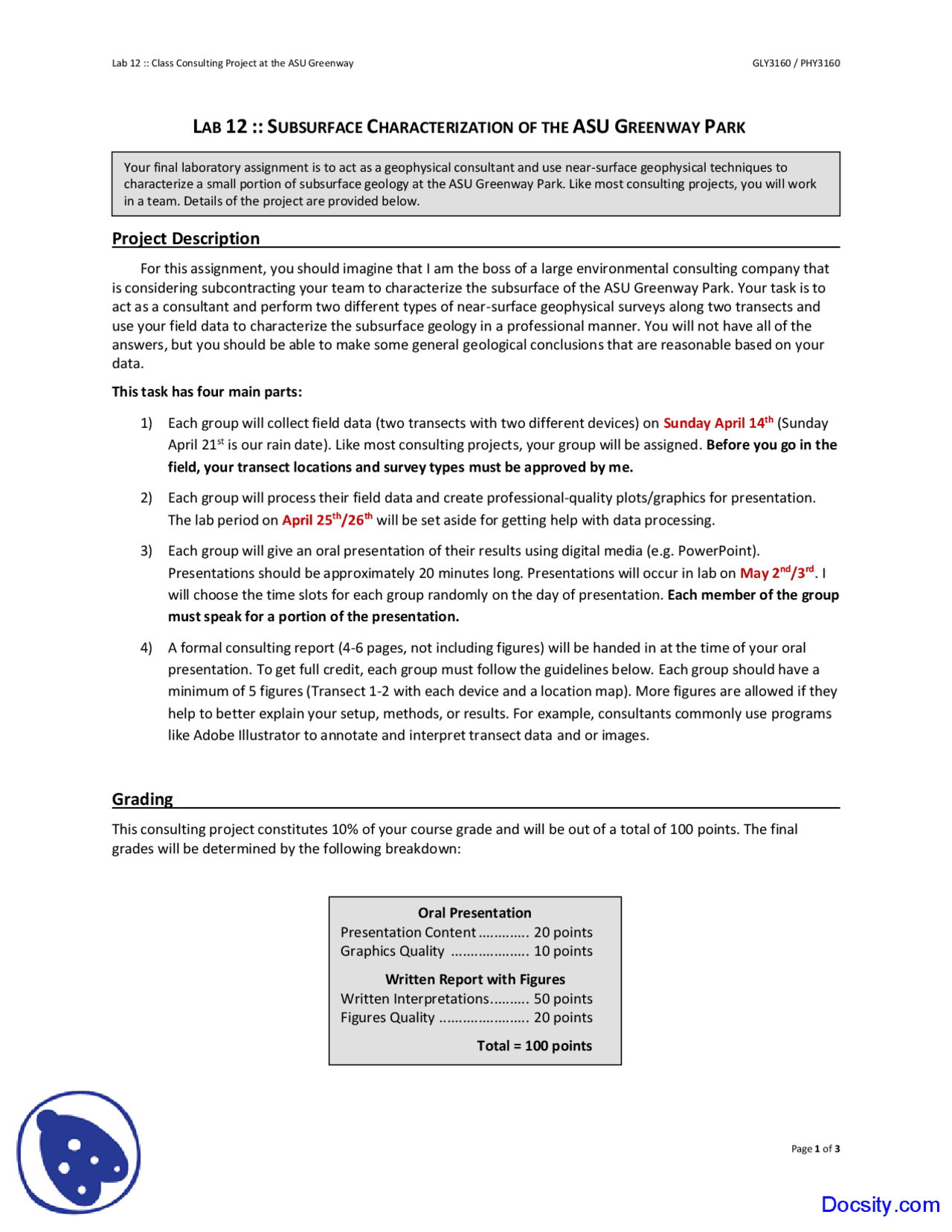 Greenway Seismology Lab Notes Docsity