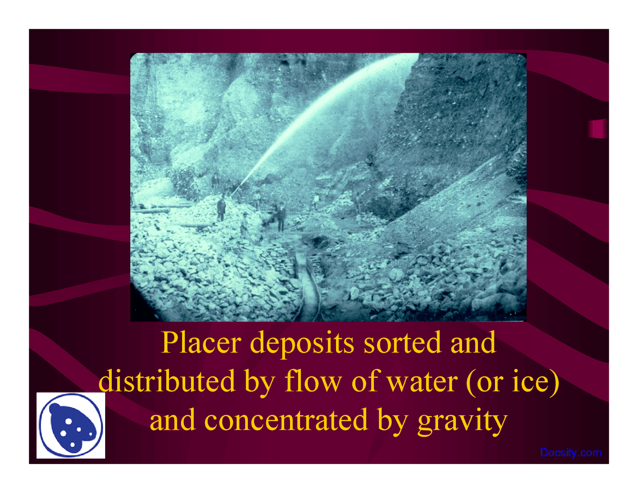 Beach Placer Sandstone Deposits - Mineral Deposits - Lecture Slides - Docsity
