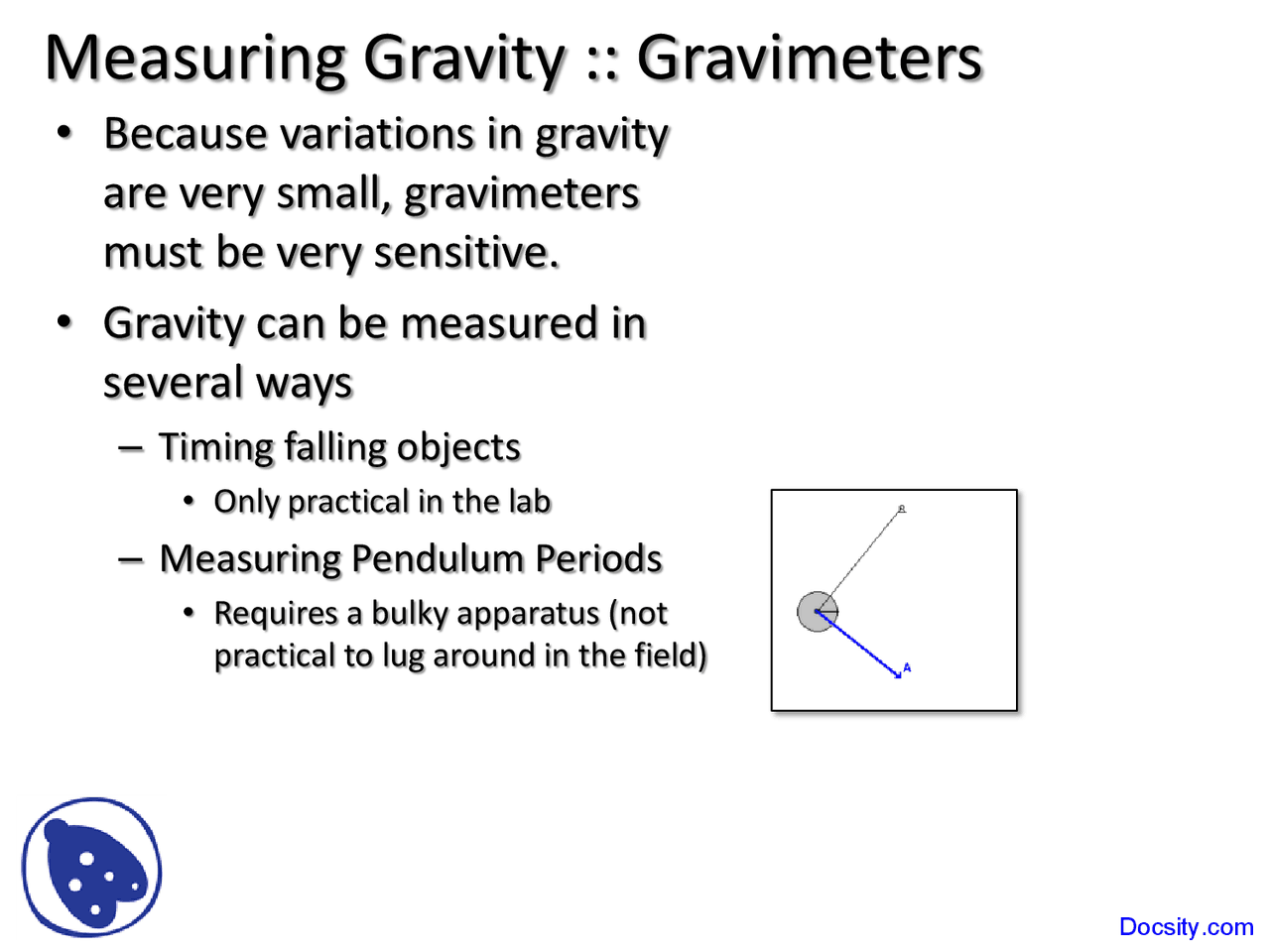 Measuring Gravity Seismology Lecture Slides Docsity