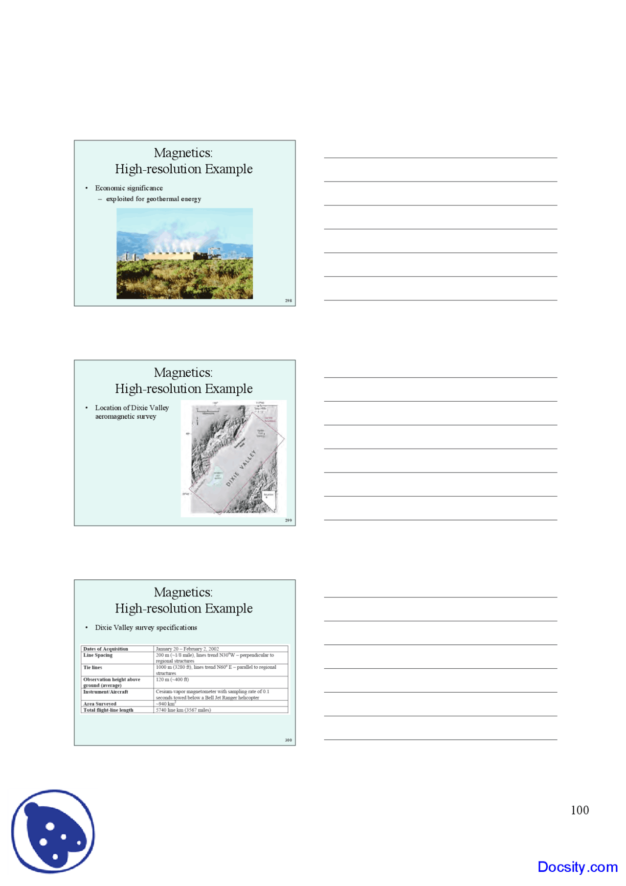 High Resolution Seismology Lecture Slides Docsity