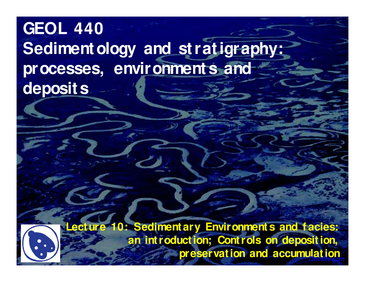 Preservation Stratigraphy Lecture Slides Docsity