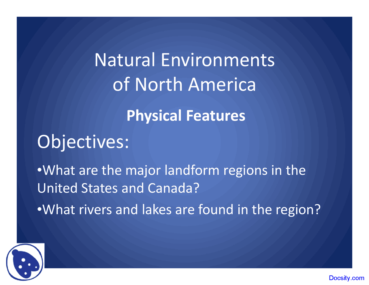 Natural Environments Geography Lecture Slides Docsity