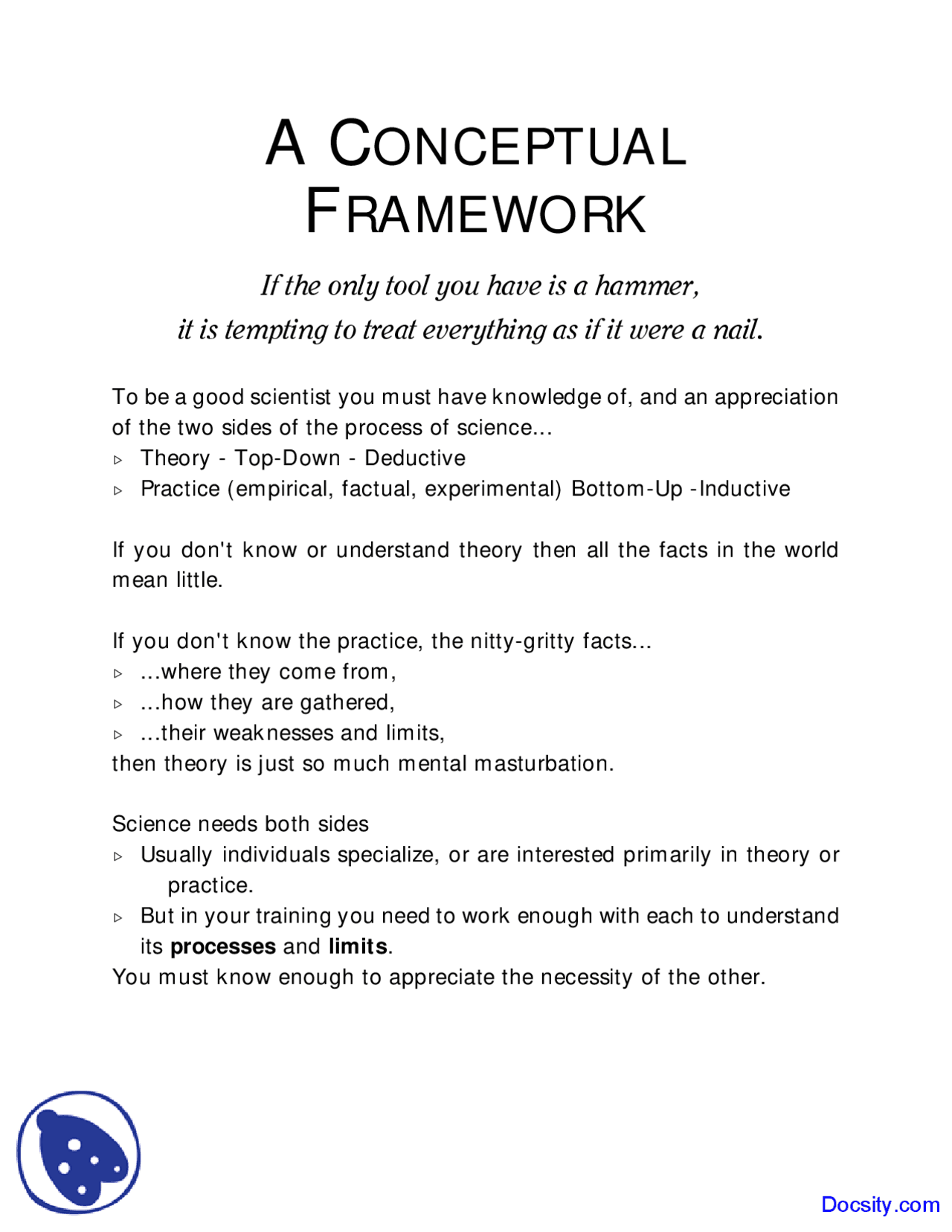 Conceptual Stratigraphy Lecture Notes Docsity