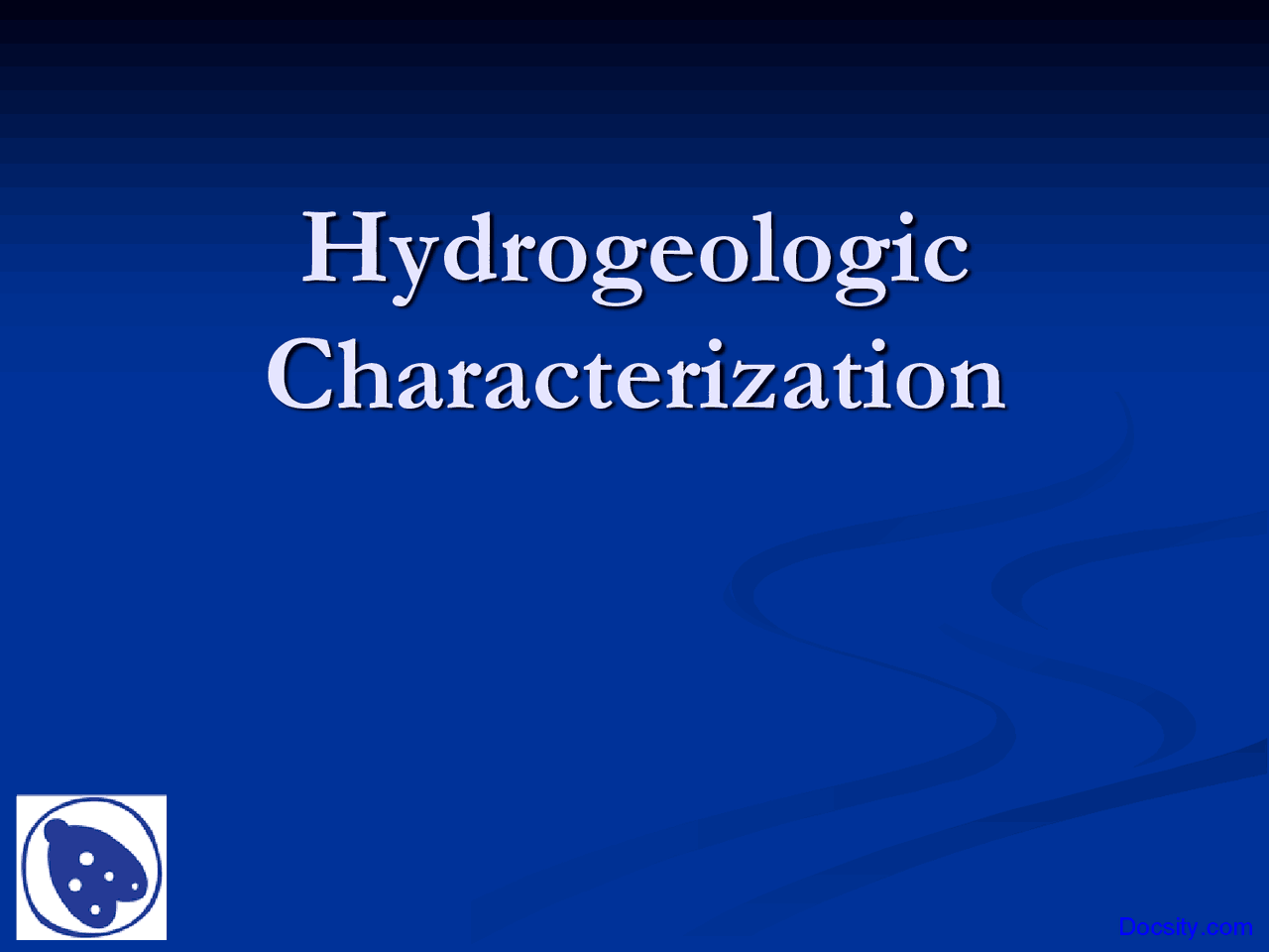 Hydrogeologic Engineering Geology Lecture Slides Docsity