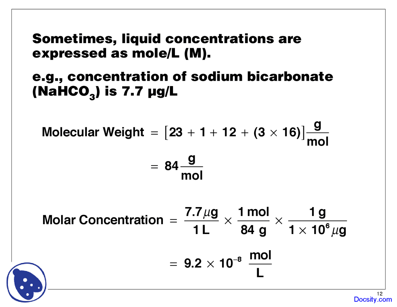 Examples Related To Polution Water Management Lecture Slide Docsity