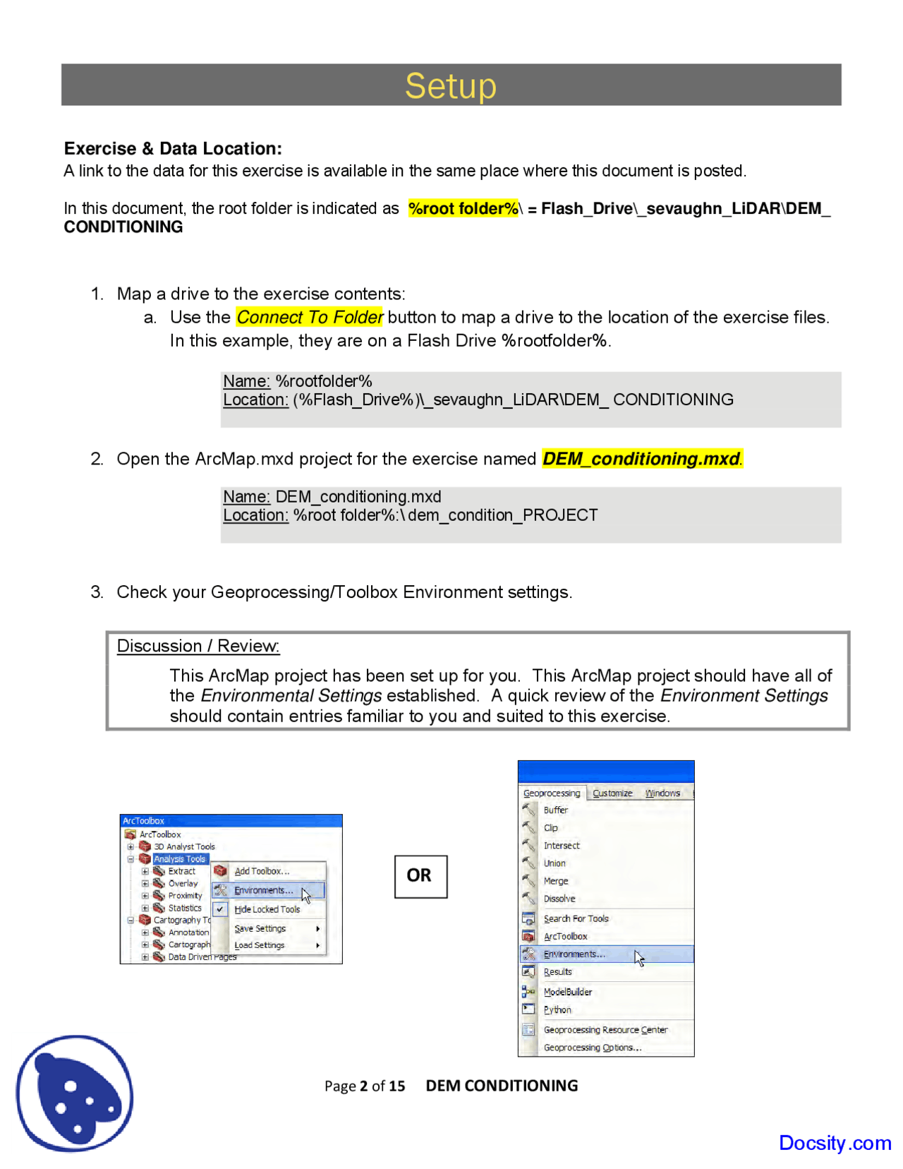 Setup Water Management Lecture Slide Docsity