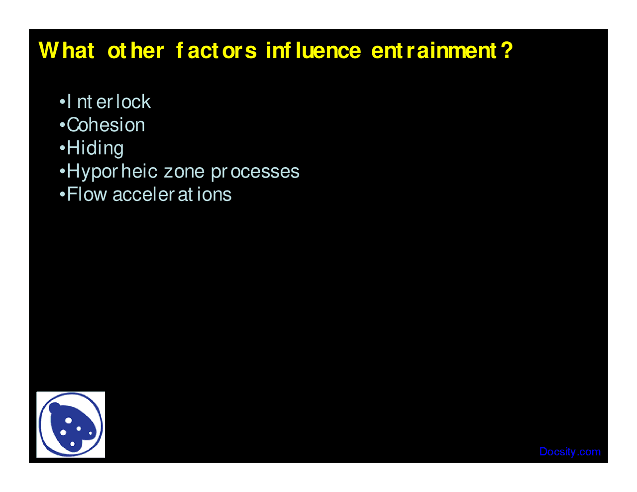 Interlock Stratigraphy Lecture Slides Docsity