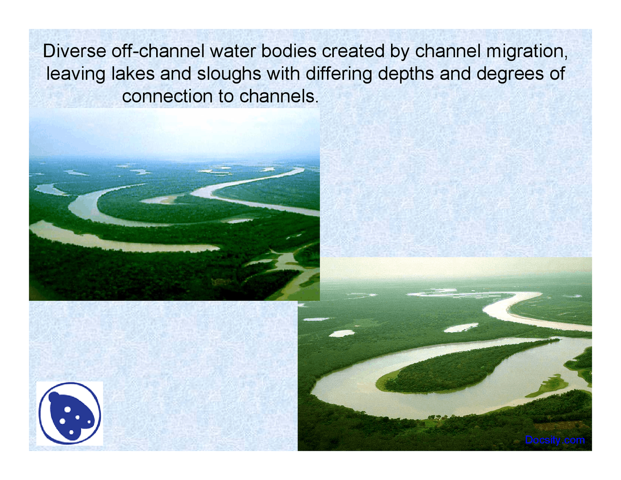 Diverse Off Channel Water - Water Management - Lecture Slide - Docsity
