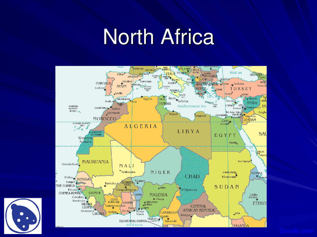 North Africa - Geography - Lecture Slides - Docsity