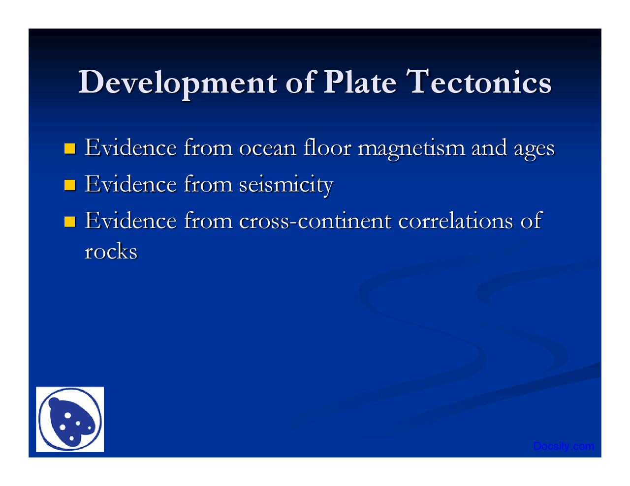 Development Engineering Geology Lecture Slides Diapositivas Geología Docsity