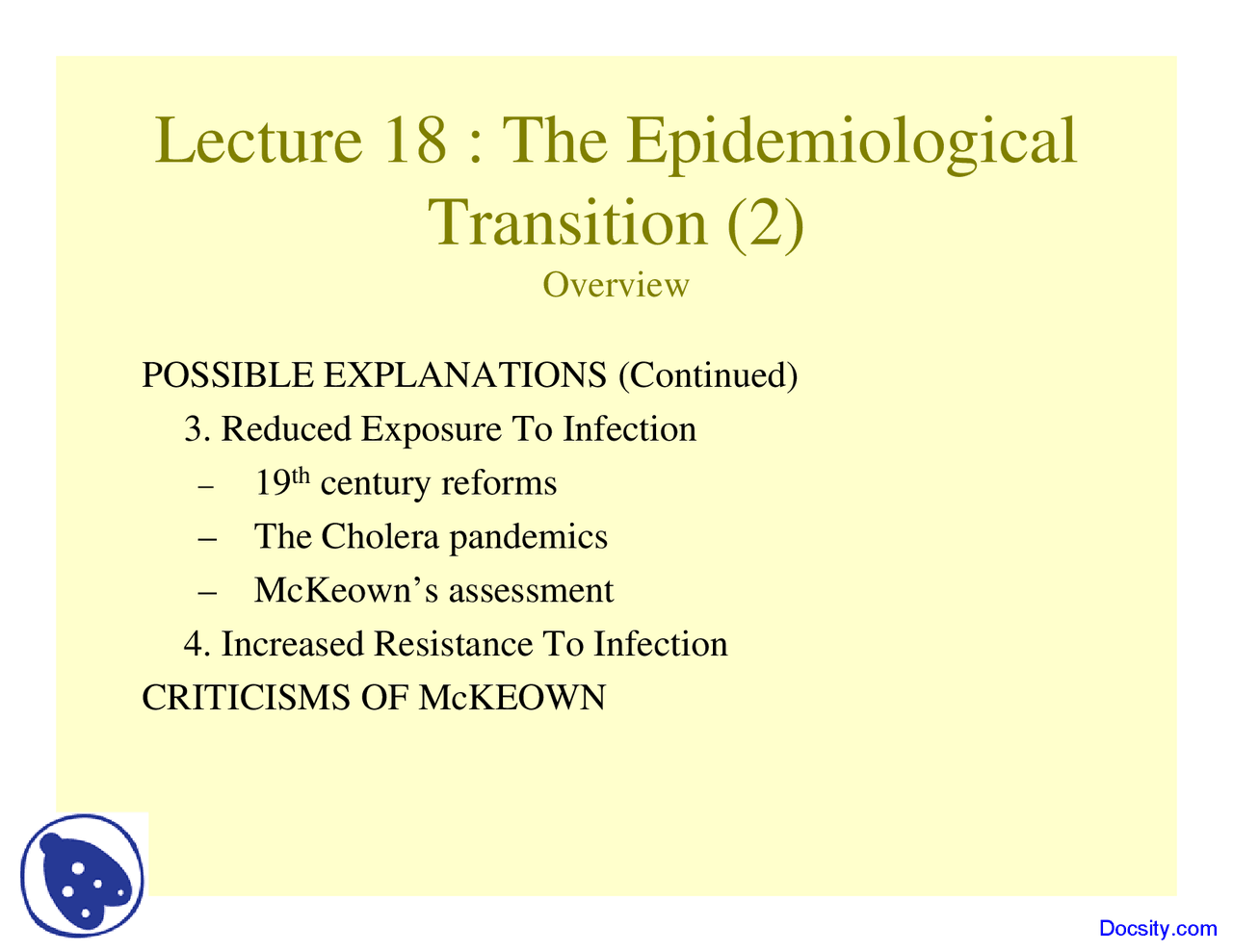 Reduced Exposure Geography Lecture Slides Docsity