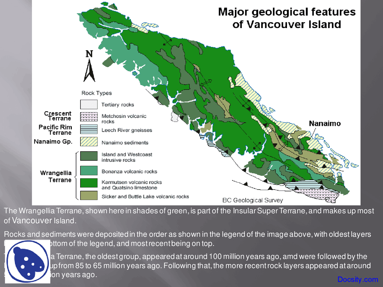 Wrangellia Terrane - Engineering Geology - Lecture Slides - Docsity