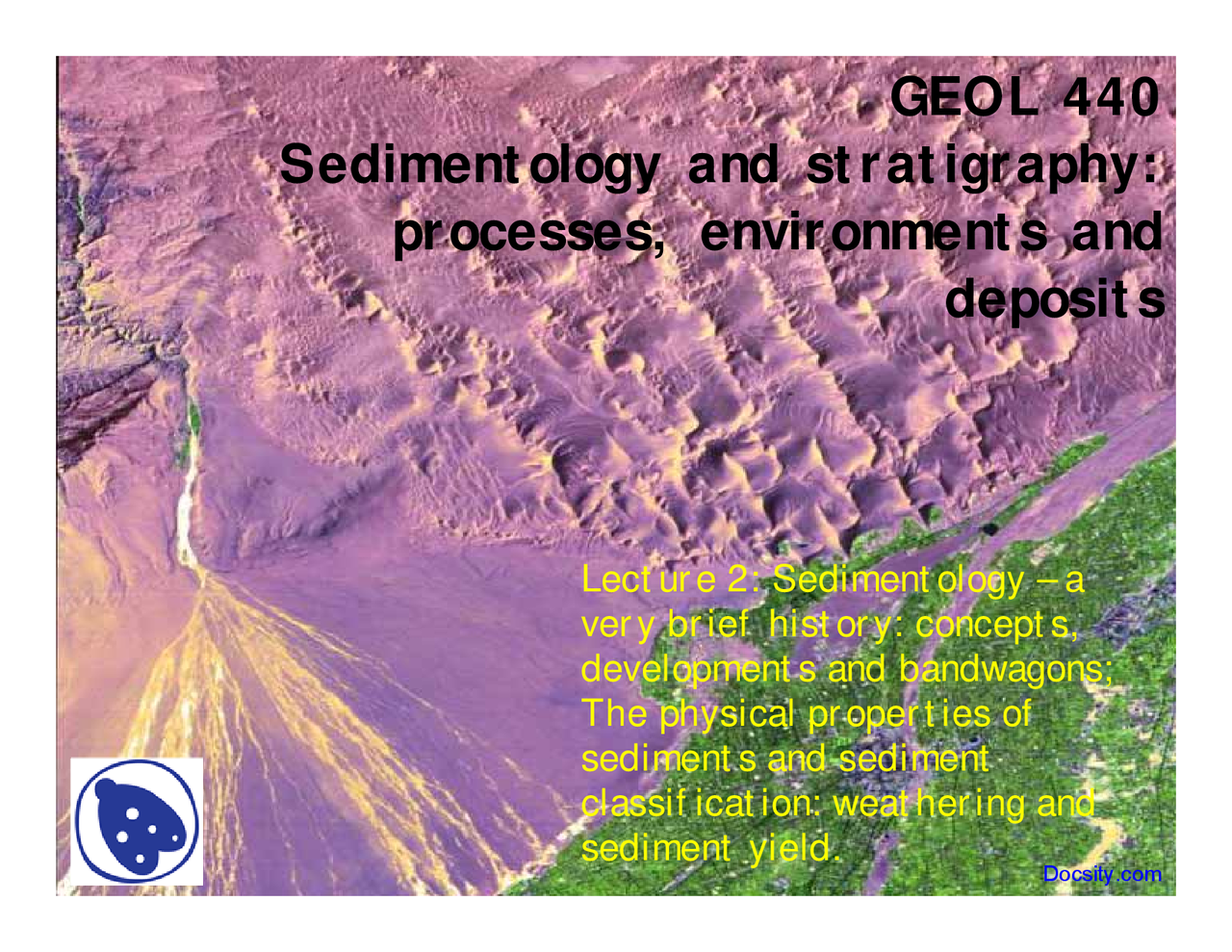 Weathering Stratigraphy Lecture Slides Docsity
