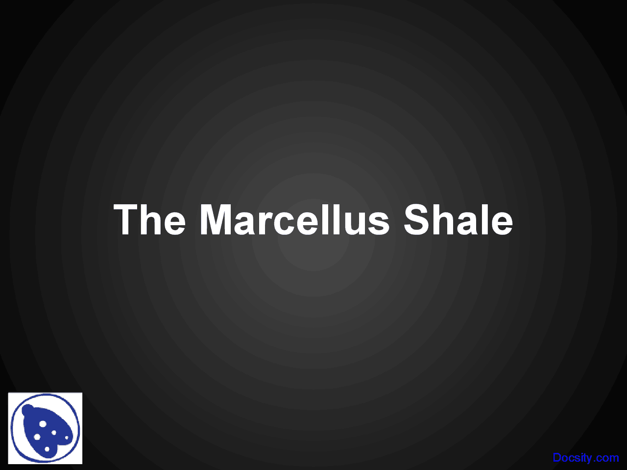 Marcellus Shale Stratigraphy Lecture Slides Docsity