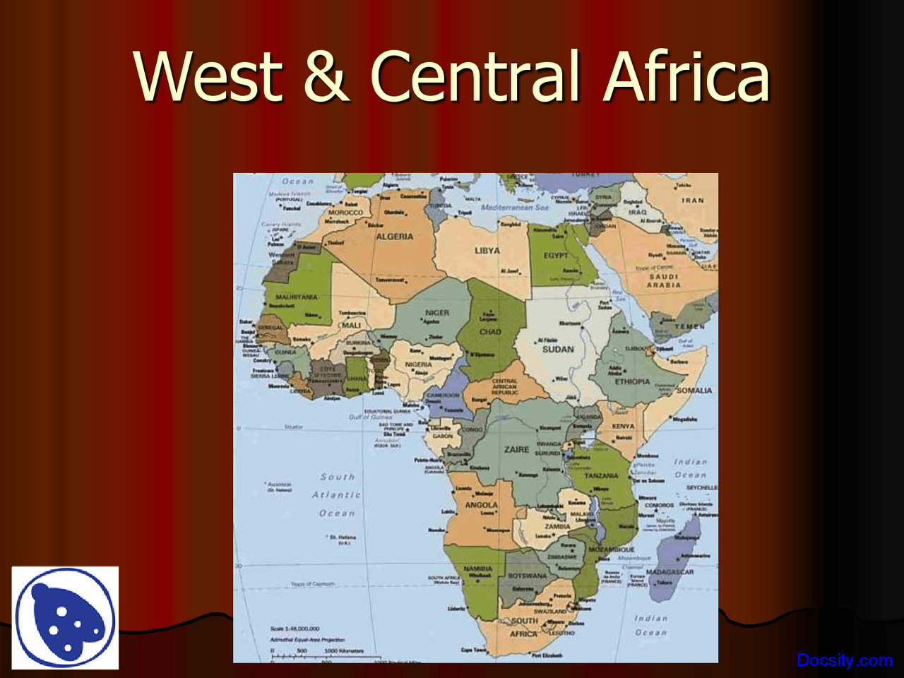 Central Africa - Geography - Lecture Slides - Docsity