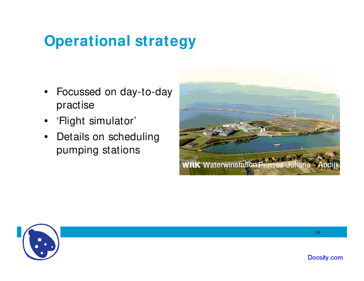 Operational Strategy Water Management Lecture Slide Docsity