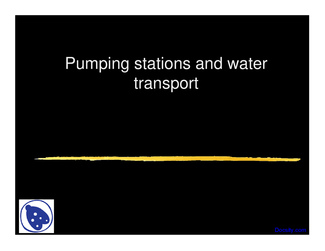 Material Composition Network Water Management Lecture Slide Docsity