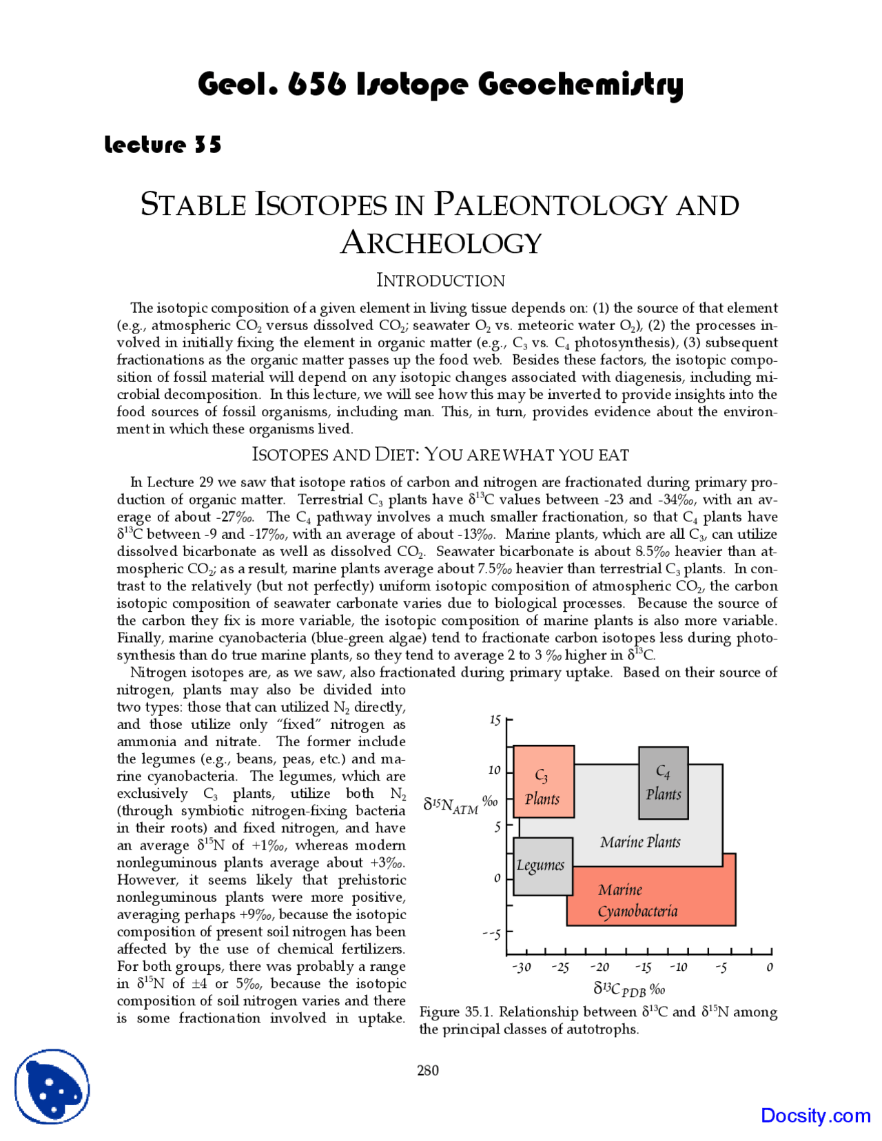Metasedimentary Rocks Geochemistry I Lecture Notes Docsity