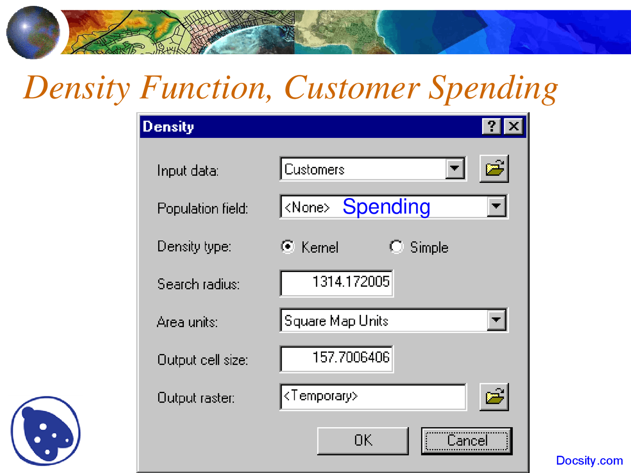 Density Function Gis And Mapping Lecture Slides Diapositivas