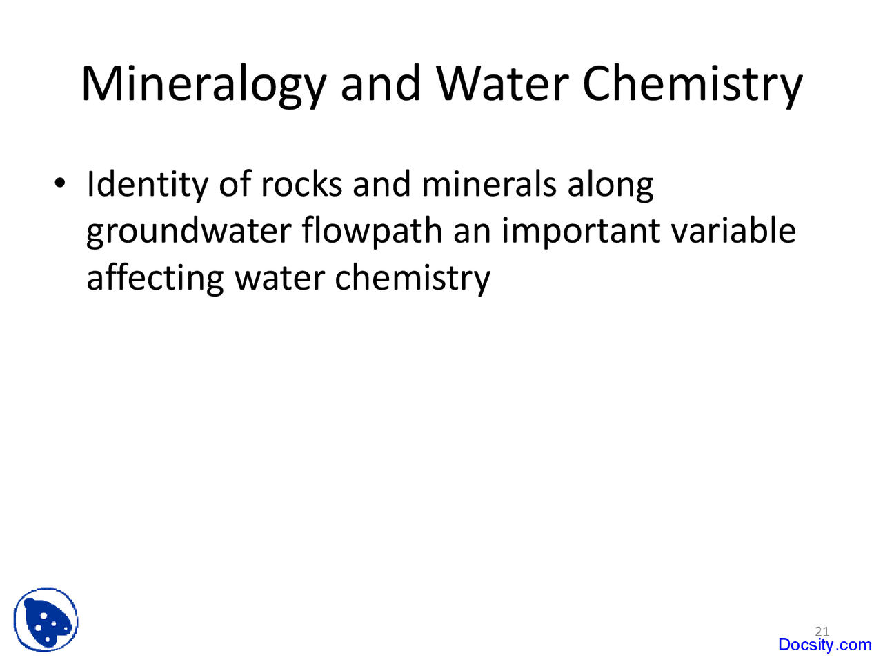 Igneous Rocks Geochemistry I Lecture Slides Docsity