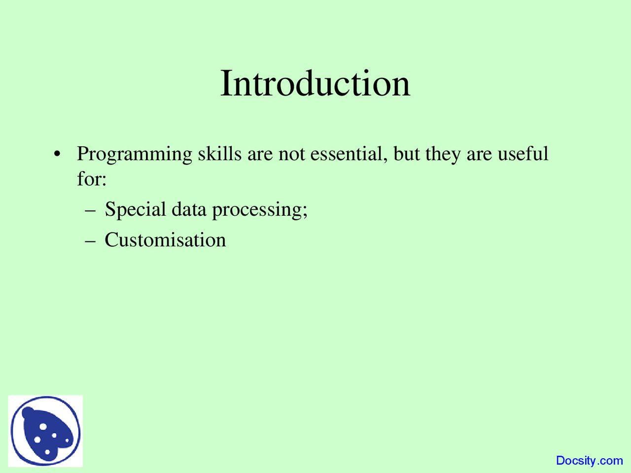 Computers Gis And Mapping Lecture Slides Docsity