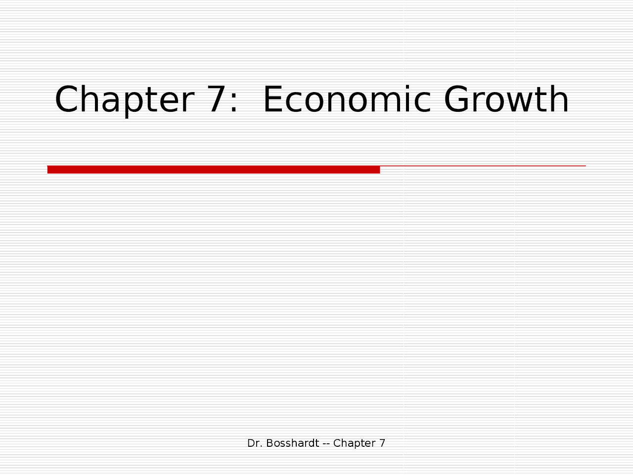 Economics Growth Macroeconomic Principles Lecture Slides Eco 2013