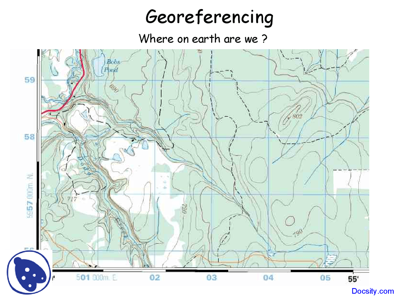Geo Referencing Gis And Mapping Lecture Slides Docsity