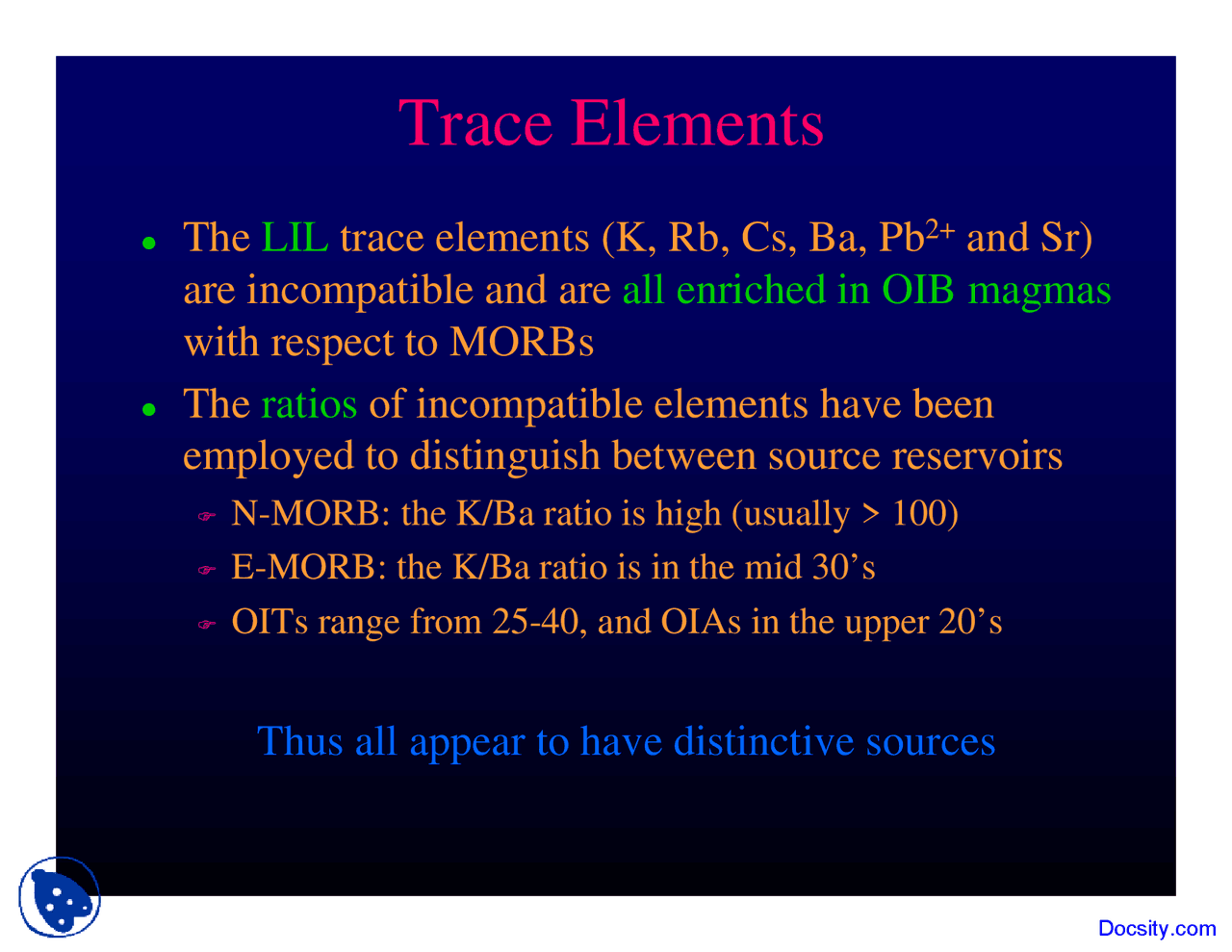 Pressure Effects Geochemistry I Lecture Slides Docsity