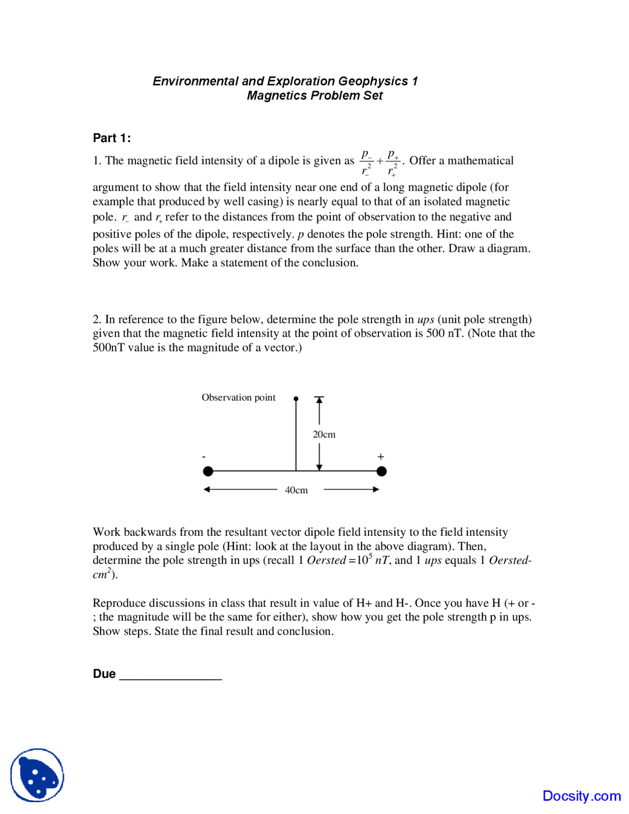 Environmental and Exploration Geophysics - Environmental Geology ...
