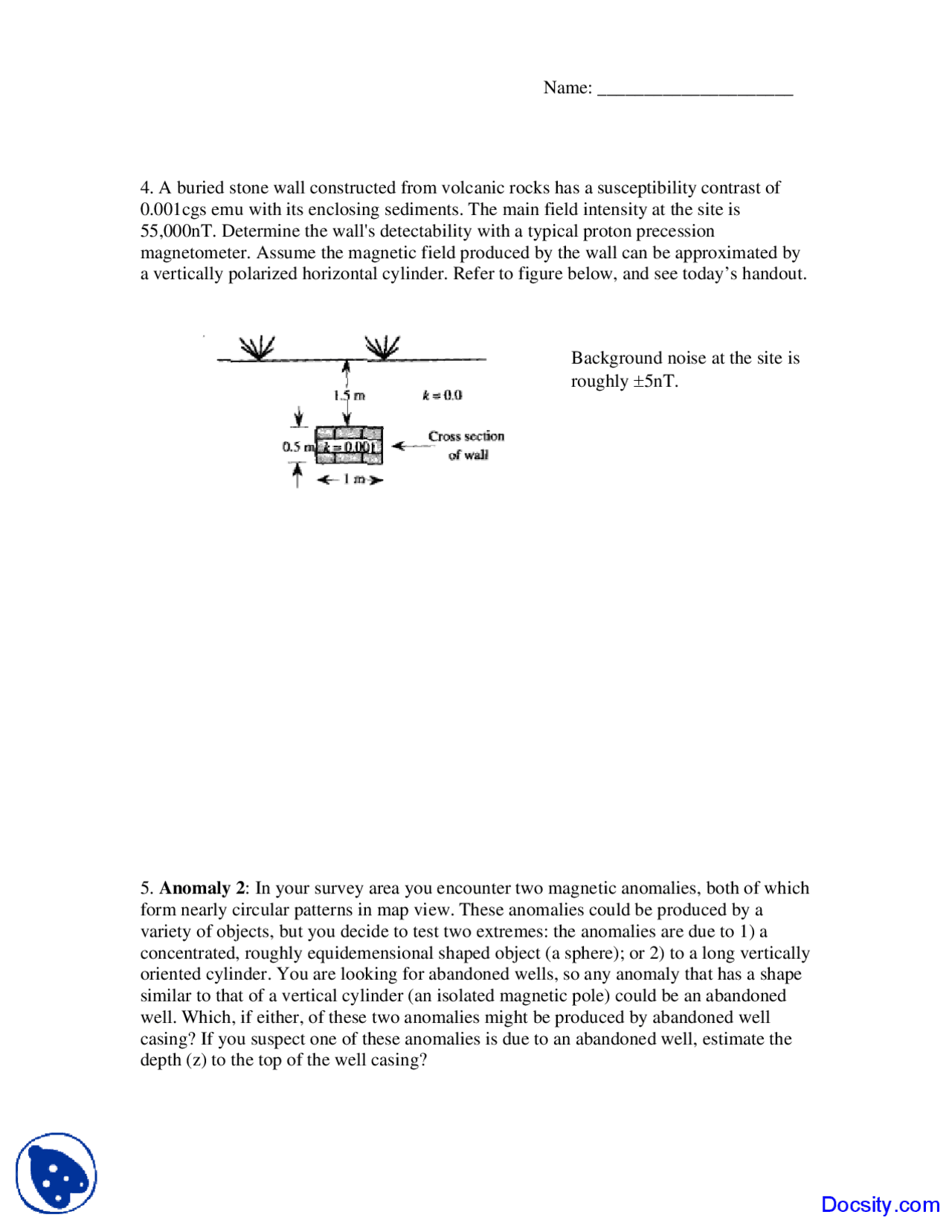 Buried Stone Environmental Geology Lecture Notes Docsity