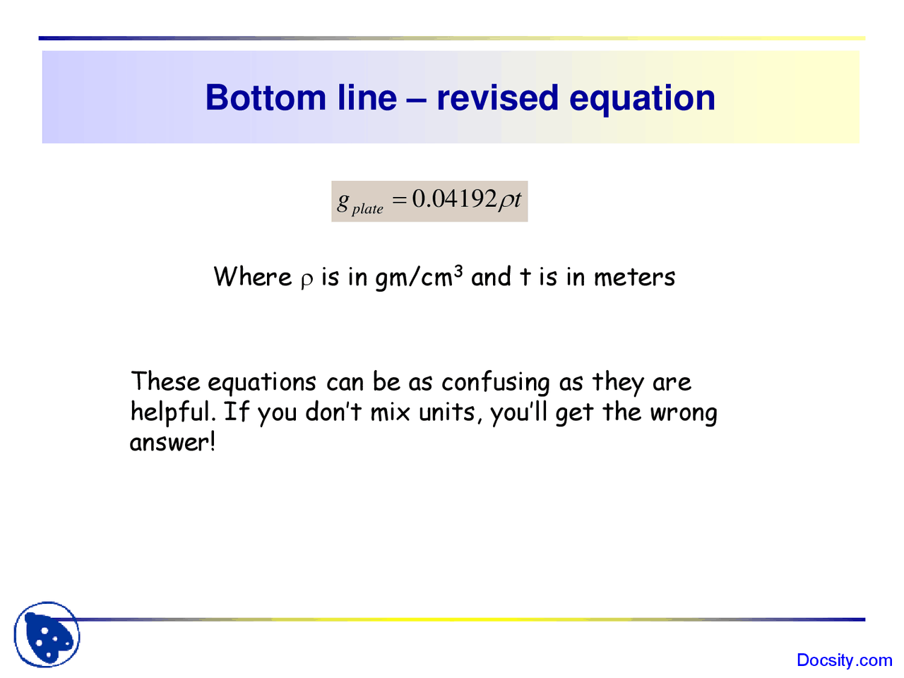 Bottom Line Environment And Geology Lecture Slides Docsity