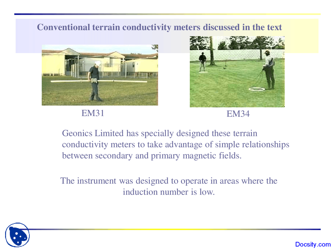 Conventional Terrain Environment And Geology Lecture Slides Docsity
