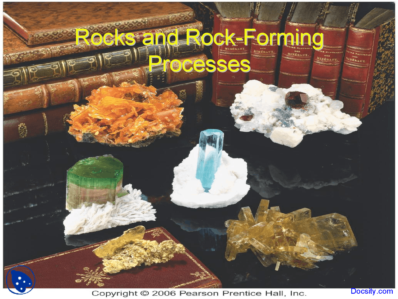 Rocks And Rockforming Environmental Geology Lecture Slides Docsity