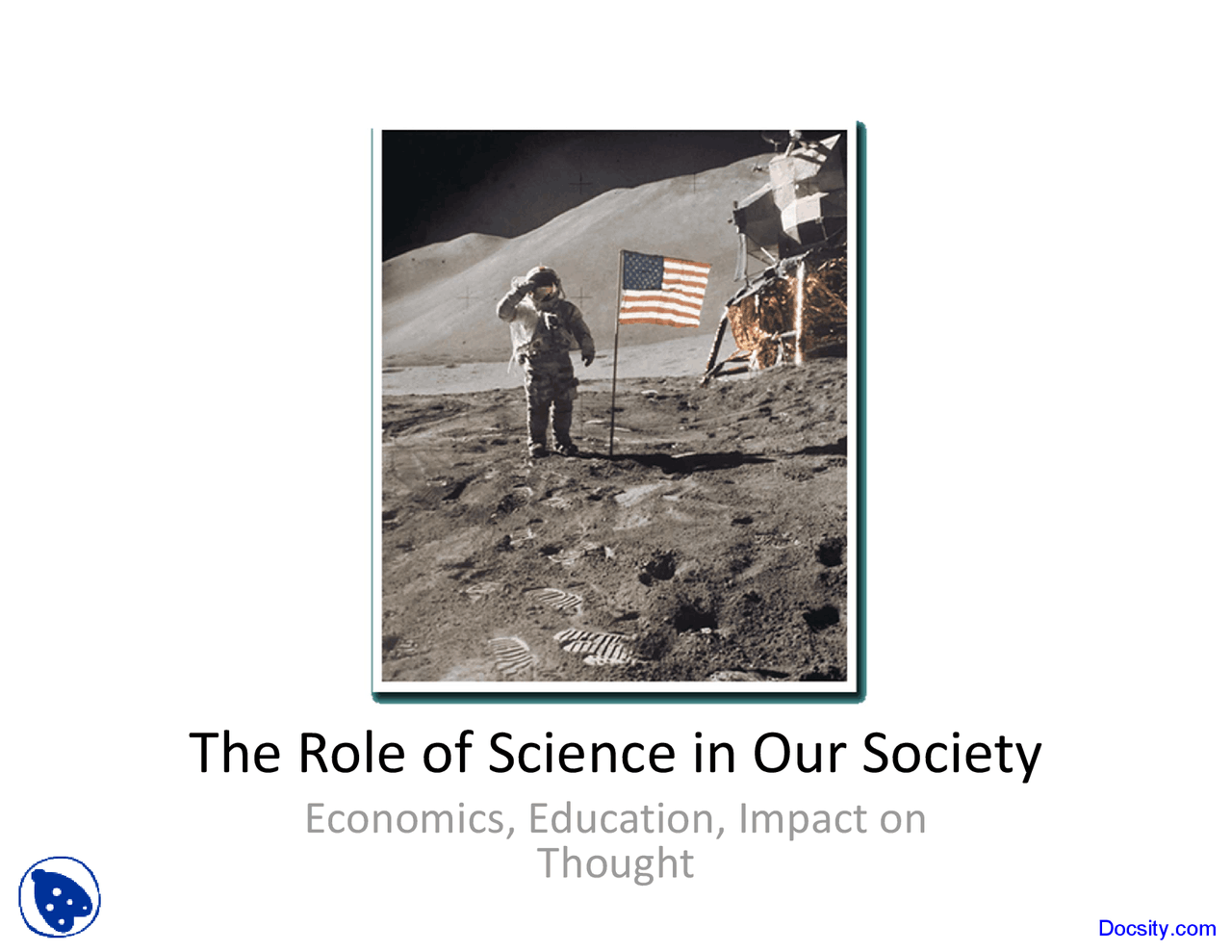 Role of Science - Concepts in Physics - Lecture Slides - Docsity