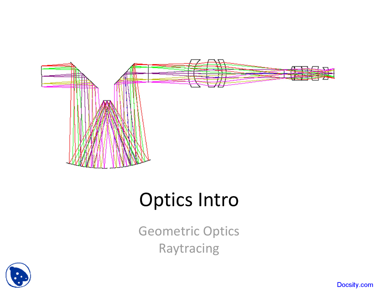 Optics Experimental Techniques Lecture Slides Docsity