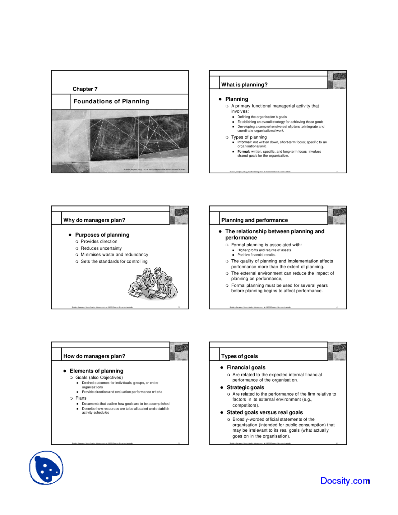 Foundations Of Planning Human Resource Lecture Slides Docsity