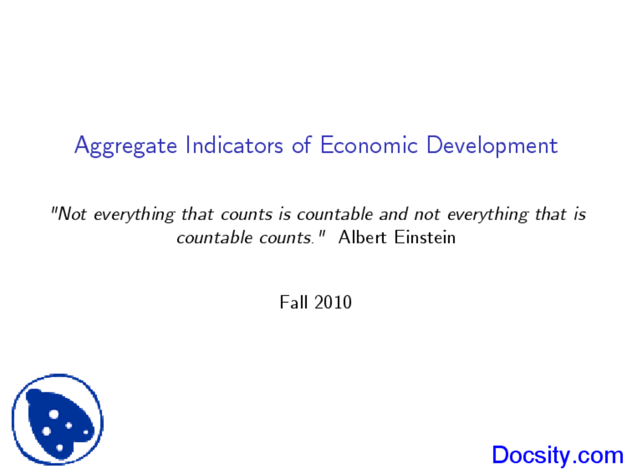 Economic Development Human Resource Lecture Slides Docsity