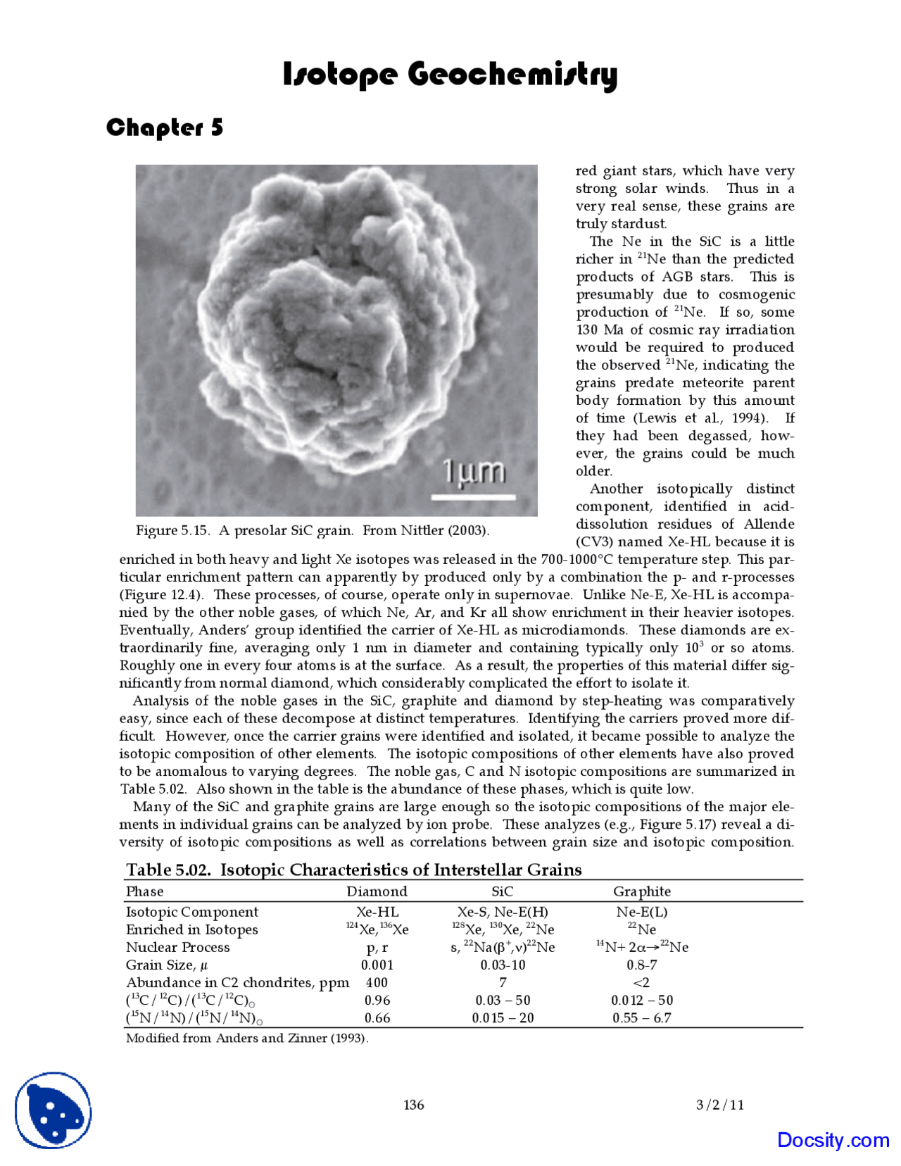 Temperature Geochemistry Lecture Notes Docsity
