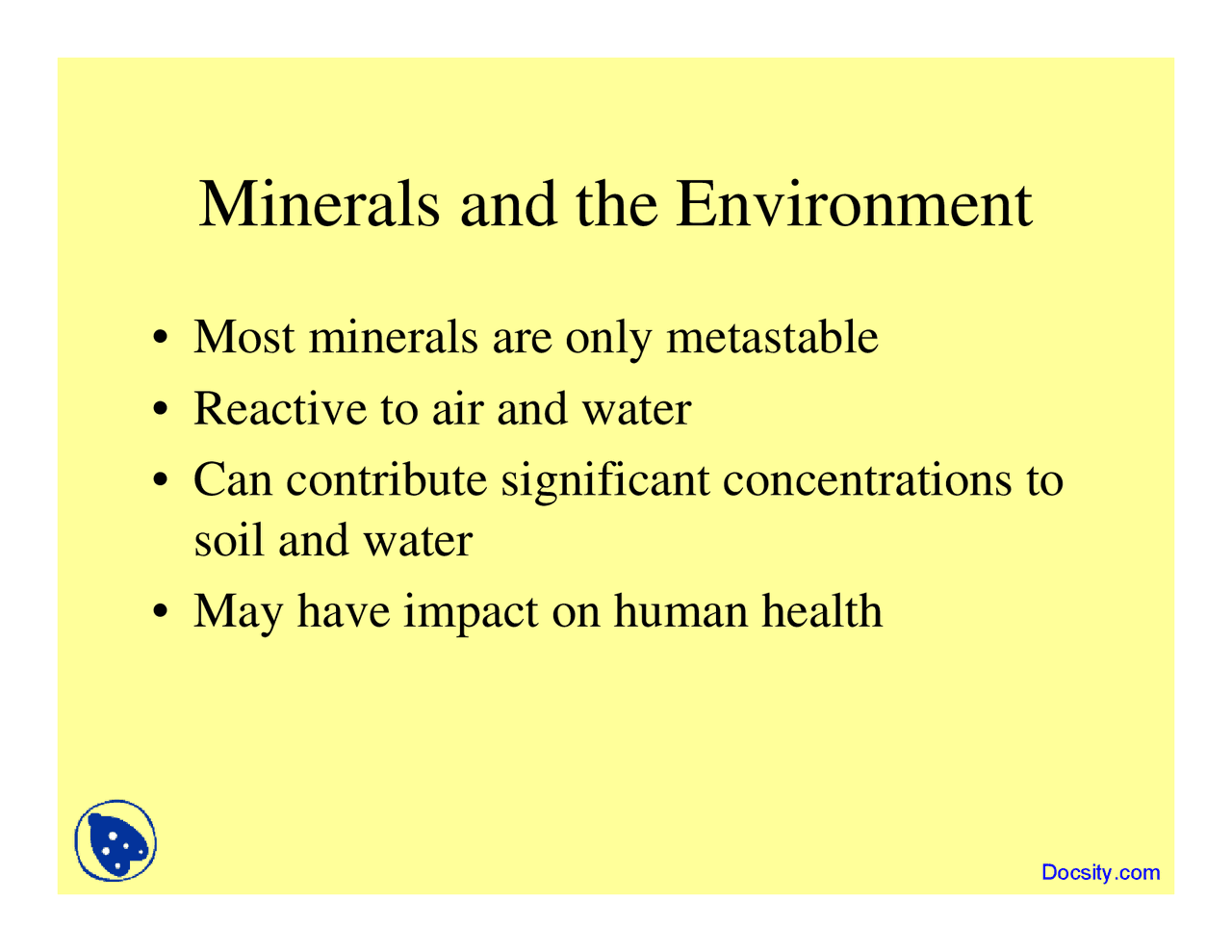 Environment Human Resource Lecture Slides Docsity