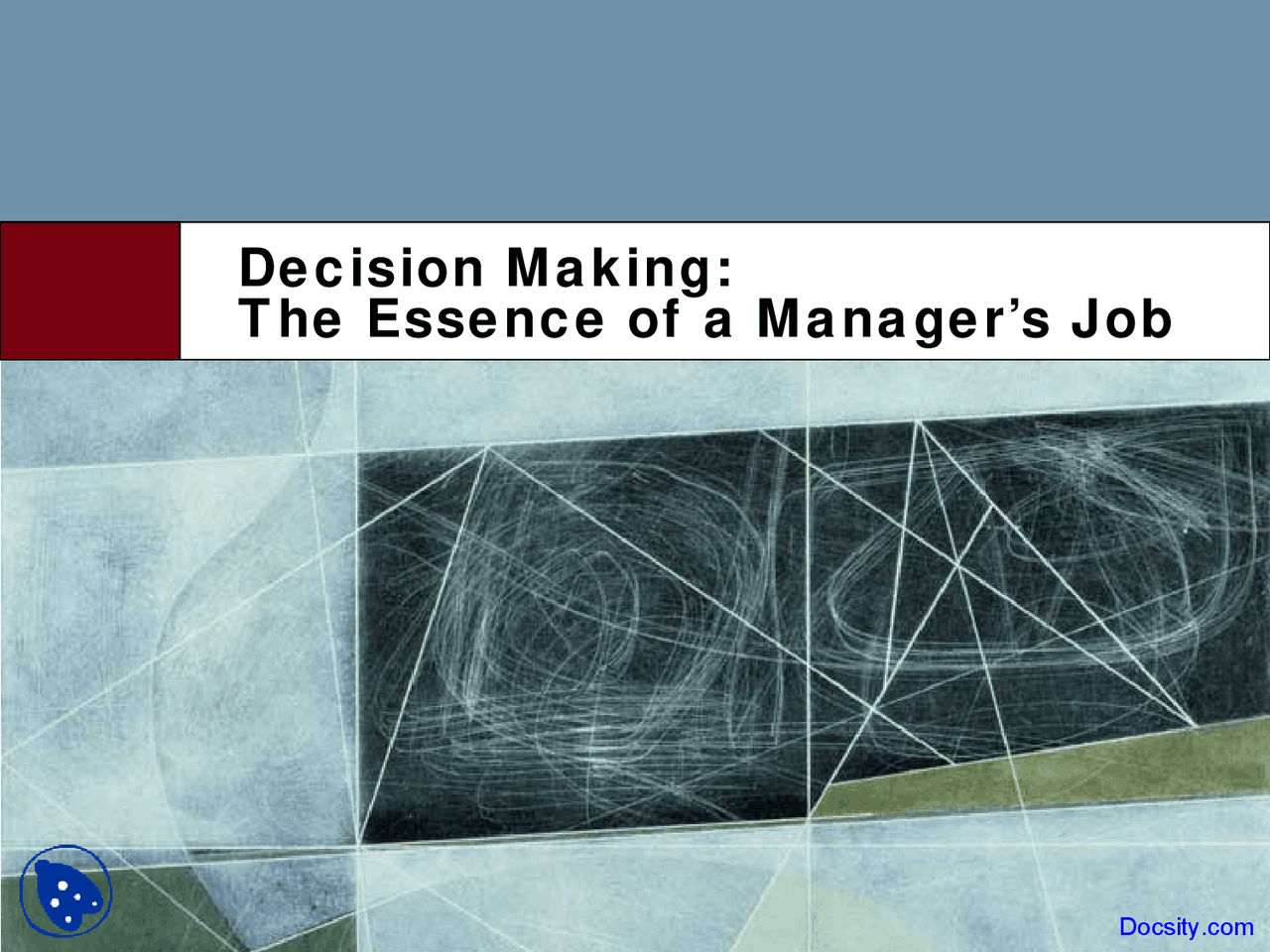 Decision Making Human Resource Lecture Slides Docsity