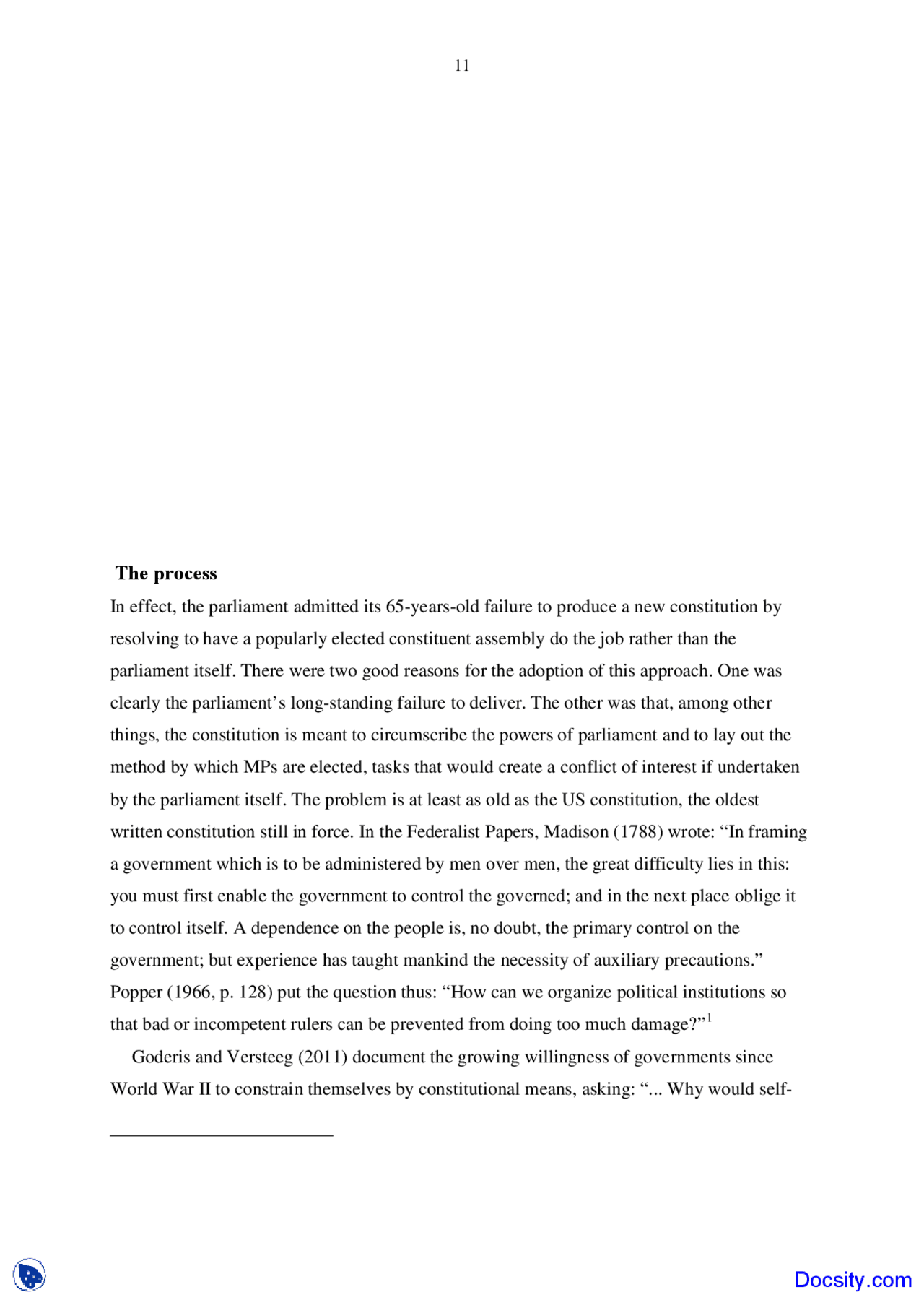 The Process Buisness Management Lecture Notes Docsity