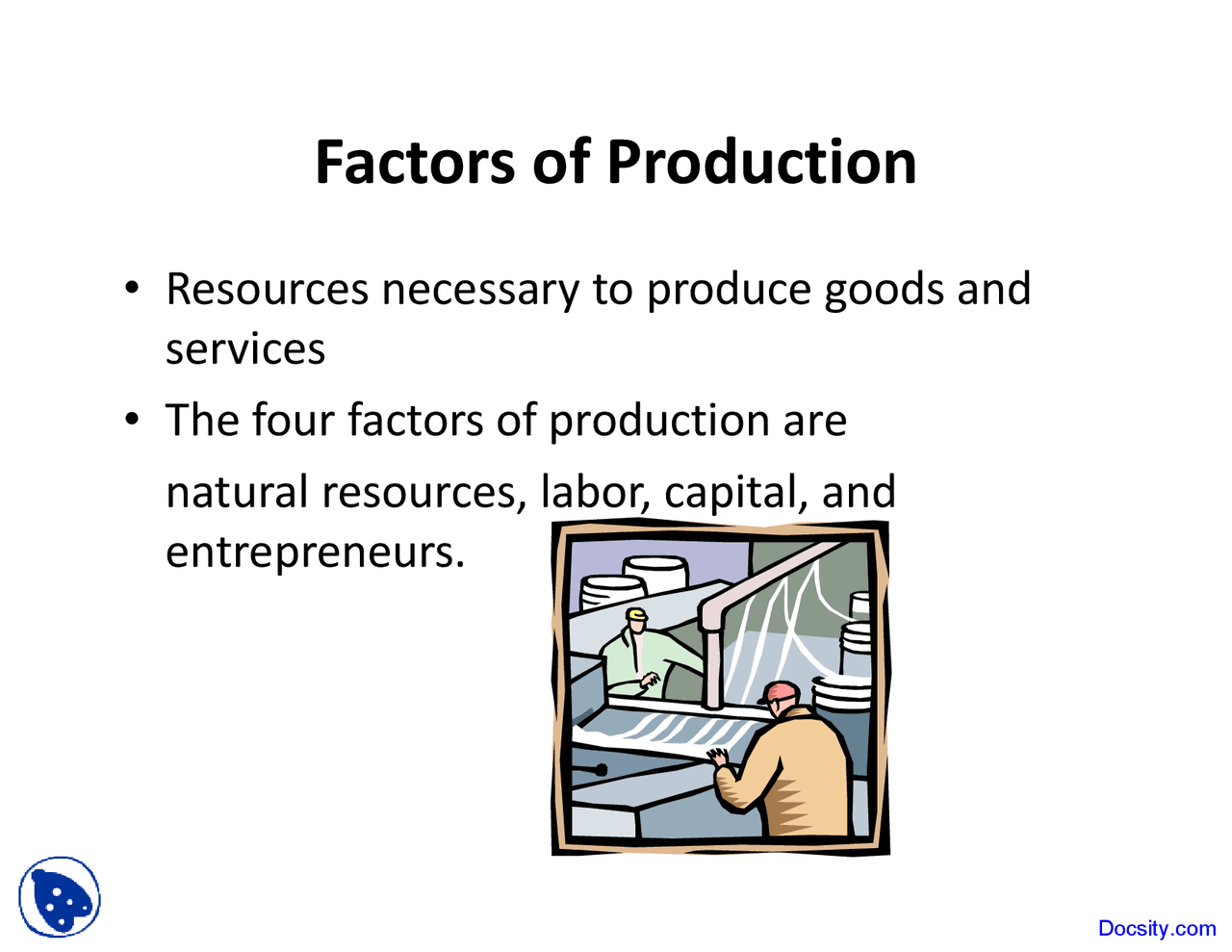 Factors Of Production Asset Managment Lecture Slides Docsity